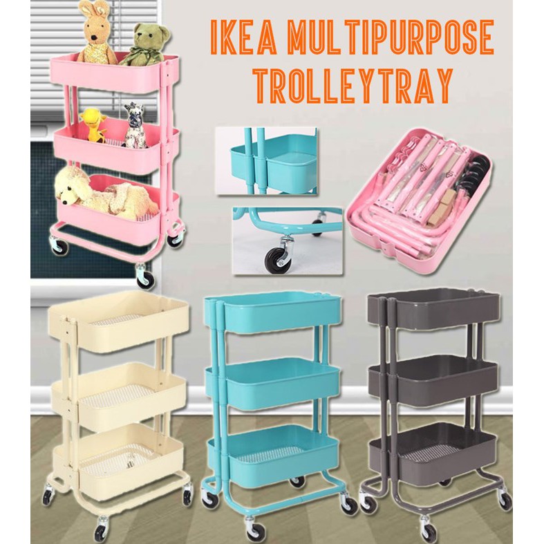 IKEA MULTIPURPOSE TROLLY TRAY (TROLI IKEA) | Shopee Malaysia
