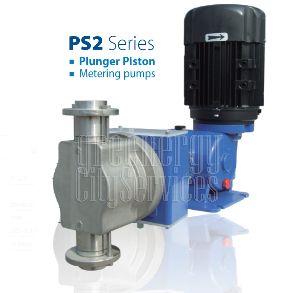 Seko PS2 (180L/Hr@15Bar) SS Plunger Piston 3-phase Chemical Dosing Pump ...