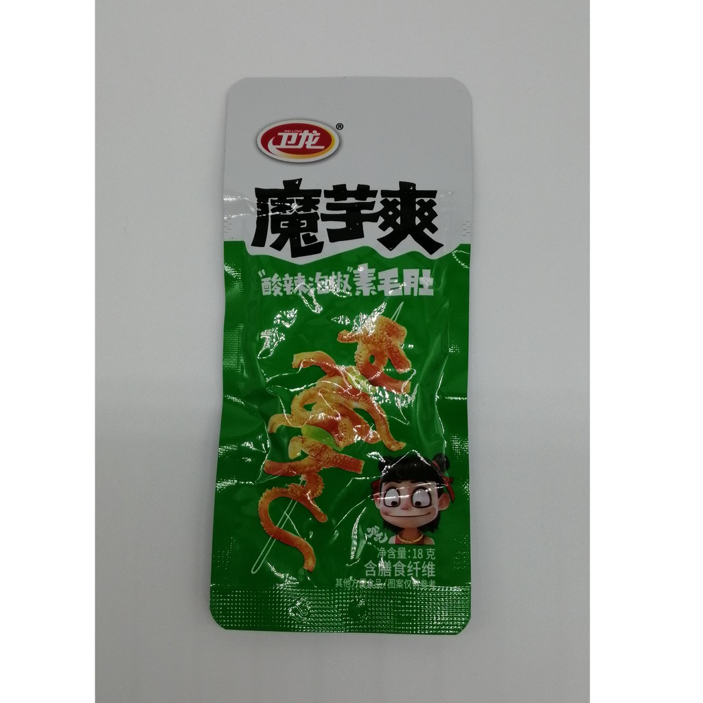 WEILONG DELICIOUS Mo Yu Shuang Shuan La 18g Snack | Shopee Malaysia