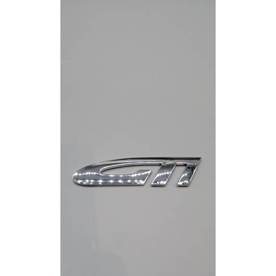 Proton Satria GTI Wording Logo Emblem GTI | Shopee Malaysia