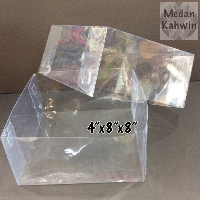 #KH0002 Kotak PVC 4"x8"x8" PVC Box 10cm x 20cm x 20cm | Shopee Malaysia