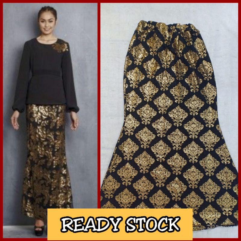 Kain Skirt Duyung Baju Kurung Moden Shopee Malaysia