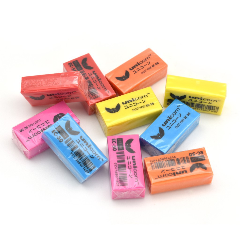 Unicorn Soft Eraser Colour Eraser (1pcs) | Shopee Malaysia