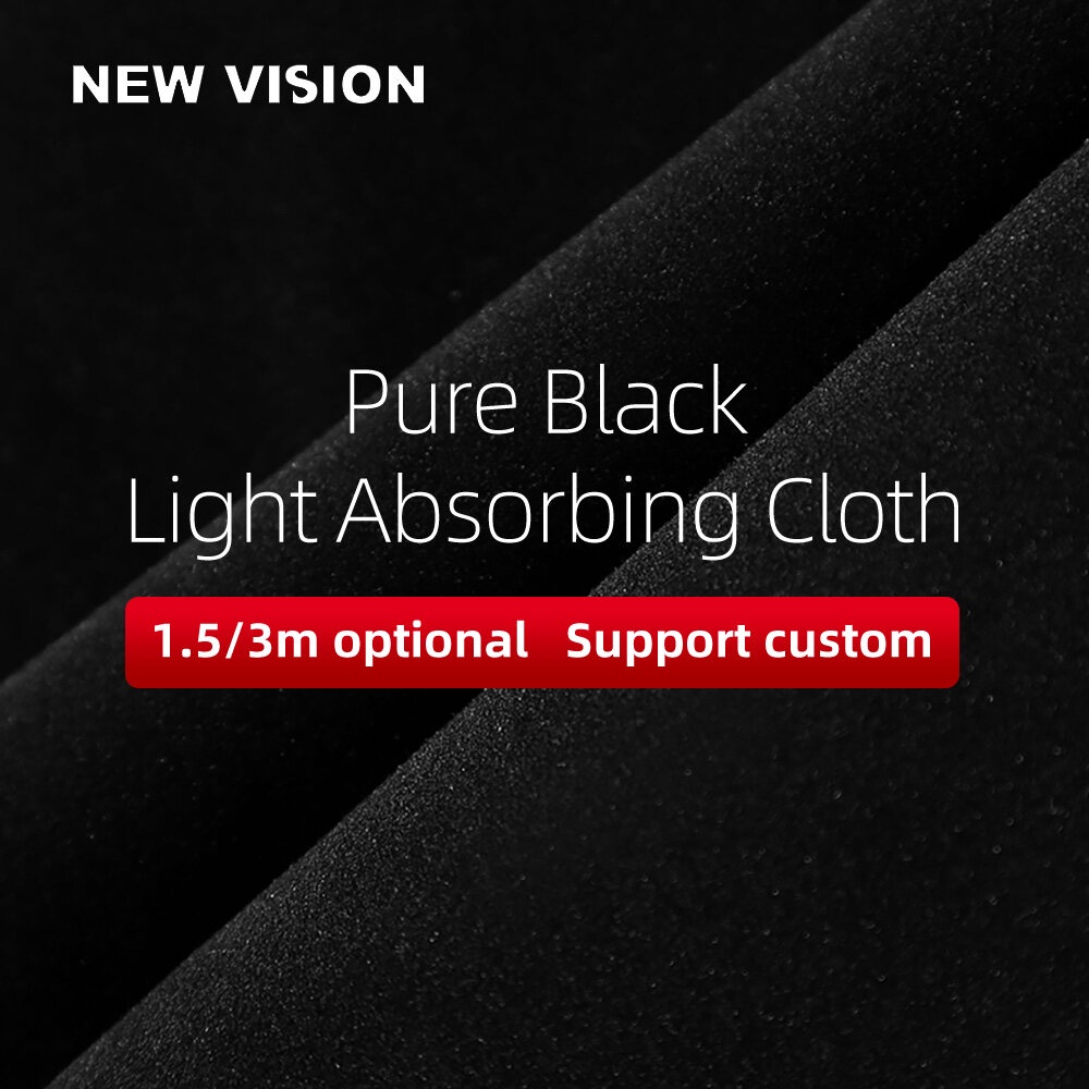 Pure Black Light Absorbing Cloth Small Product Shooting Pure Black ...