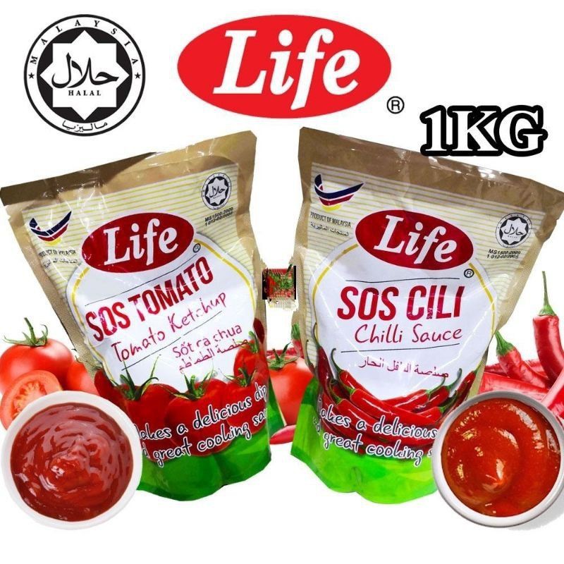💥 Hot Selling 💥Life Sos Cili/Tomato Refill Pack | Shopee Malaysia