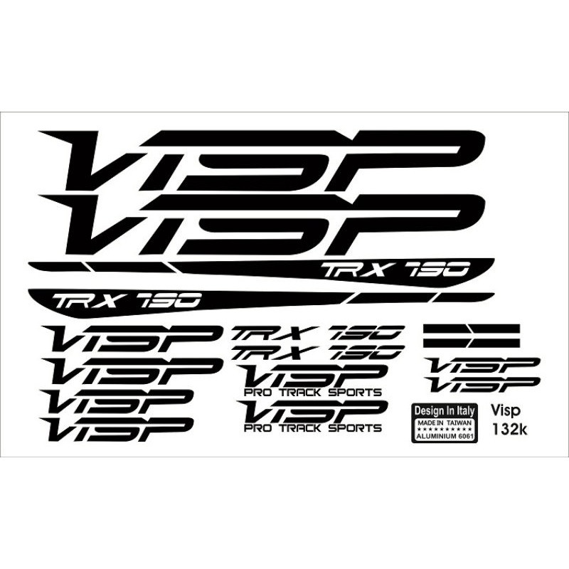 Decal Sticker decals Frame Fixie Soloist 77 Visp | Shopee Malaysia