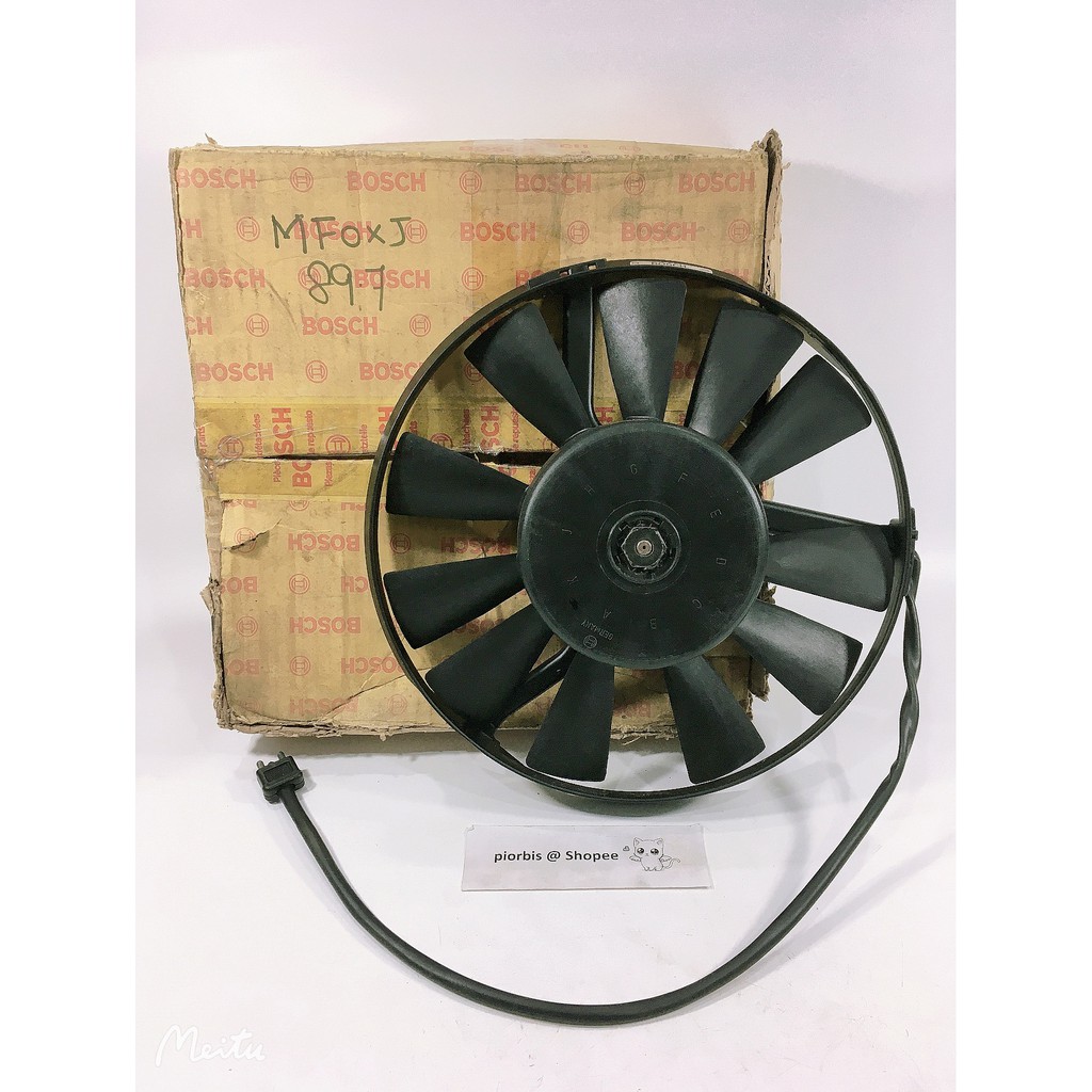 MEZ/ R107, W116, W123, W126, W201 RADIATOR FAN MOTOR 2 PIN + BLADE (12 ...