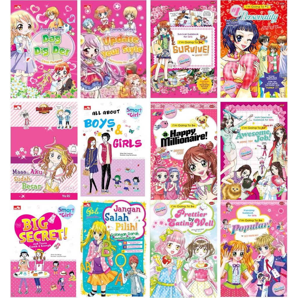 The Ten Ten Series Smart Girl Candy Series Little Prince Princess comic ...