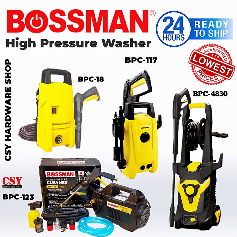 BOSSMAN Water Jet / High Pressure Cleaner Sprayer | Shopee Malaysia