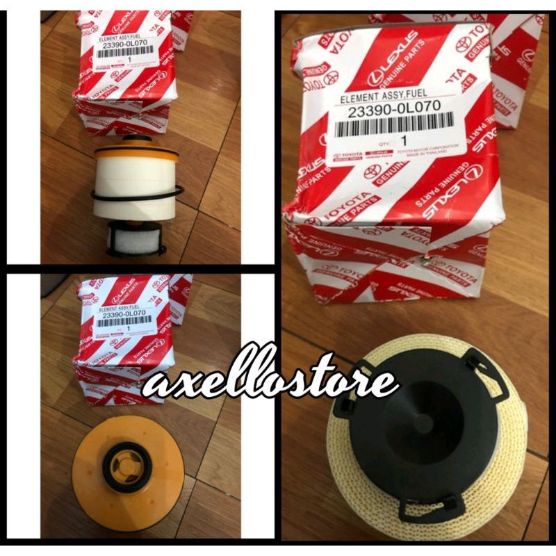 Fuel filter/diesel filter Innova reborn Fortuner vrz Hilux revo ...