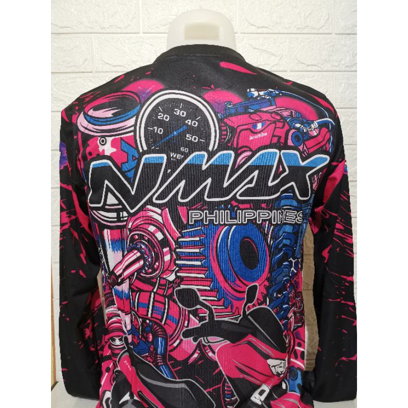 Nmax Philippines Riders' Long Sleeves Jersey | Shopee Malaysia