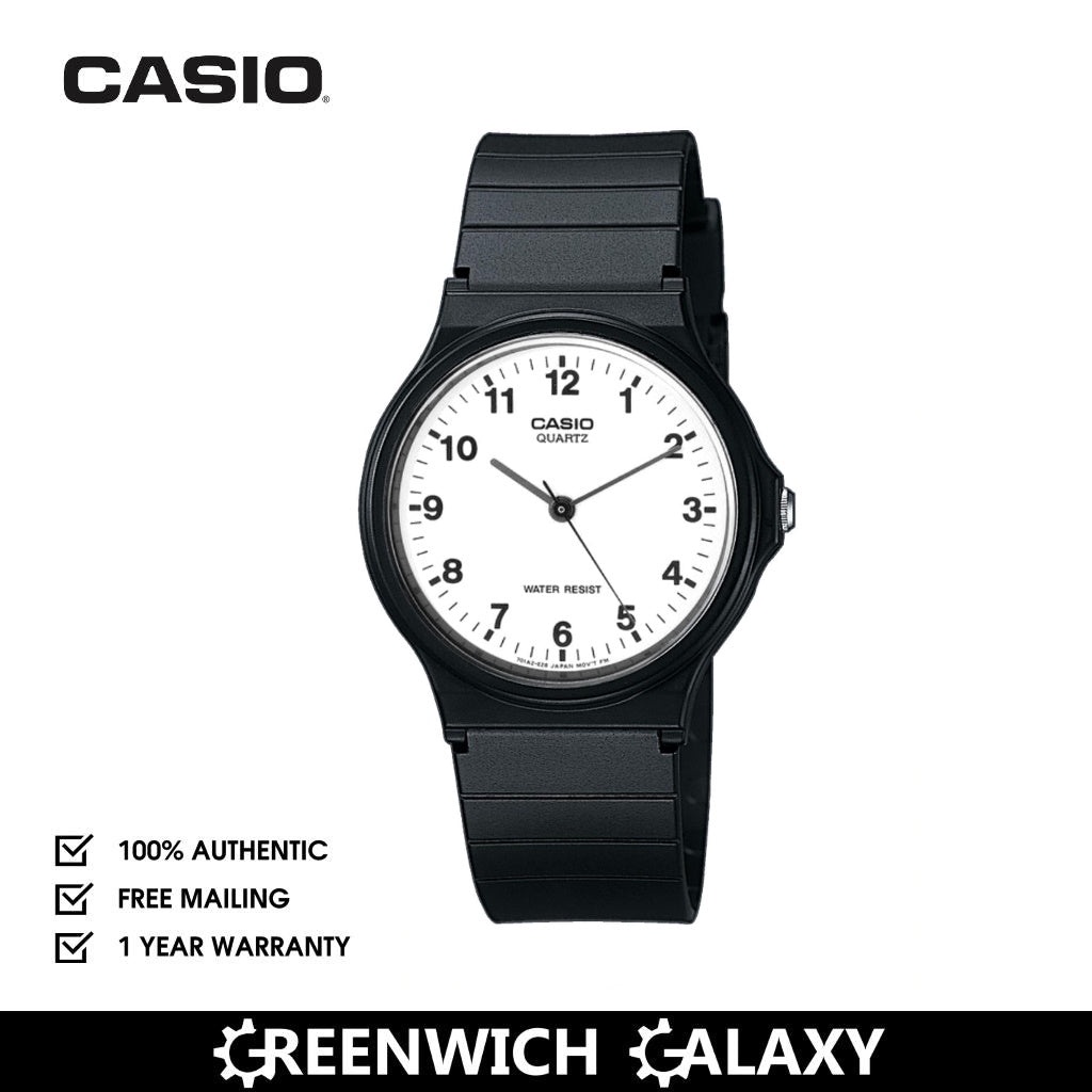 Casio Basic Analog Watch (MQ-24-7BL) | Shopee Malaysia