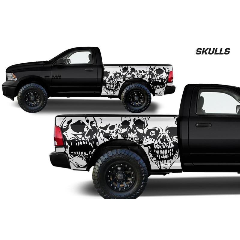 4X4 SKULL BODY STICKER | Shopee Malaysia