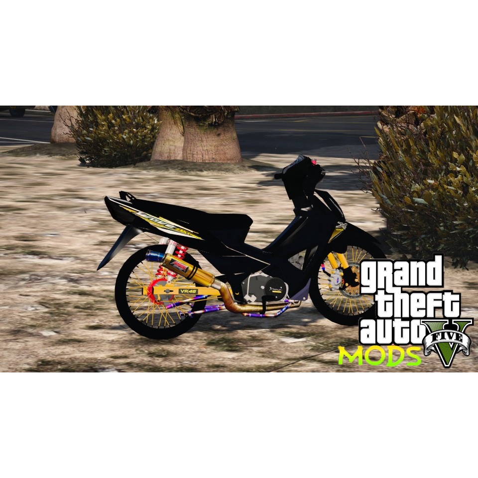 GTA V Mod Honda Wave X Ultimo (ADD ON/FIVEM Ready/PC ONLY) | Shopee ...