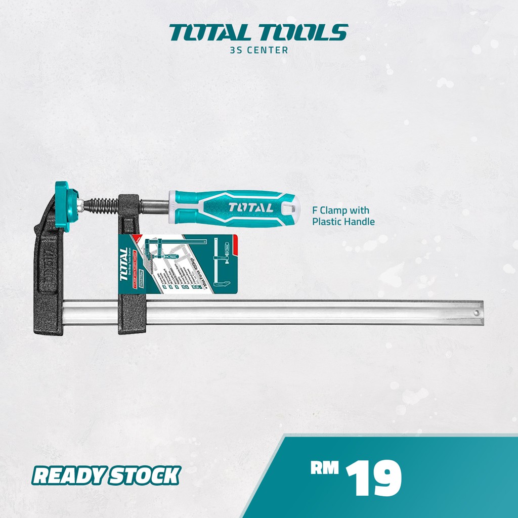 TOTAL F Clamp with Plastic Handle - THT1320501 / THT1320502 ...
