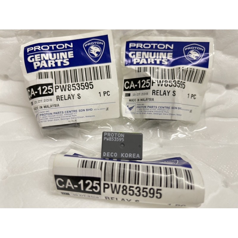 Proton Persona POWER RELAY /COMPRESSOR RELAY (4PIN Small)Pw853595 ...