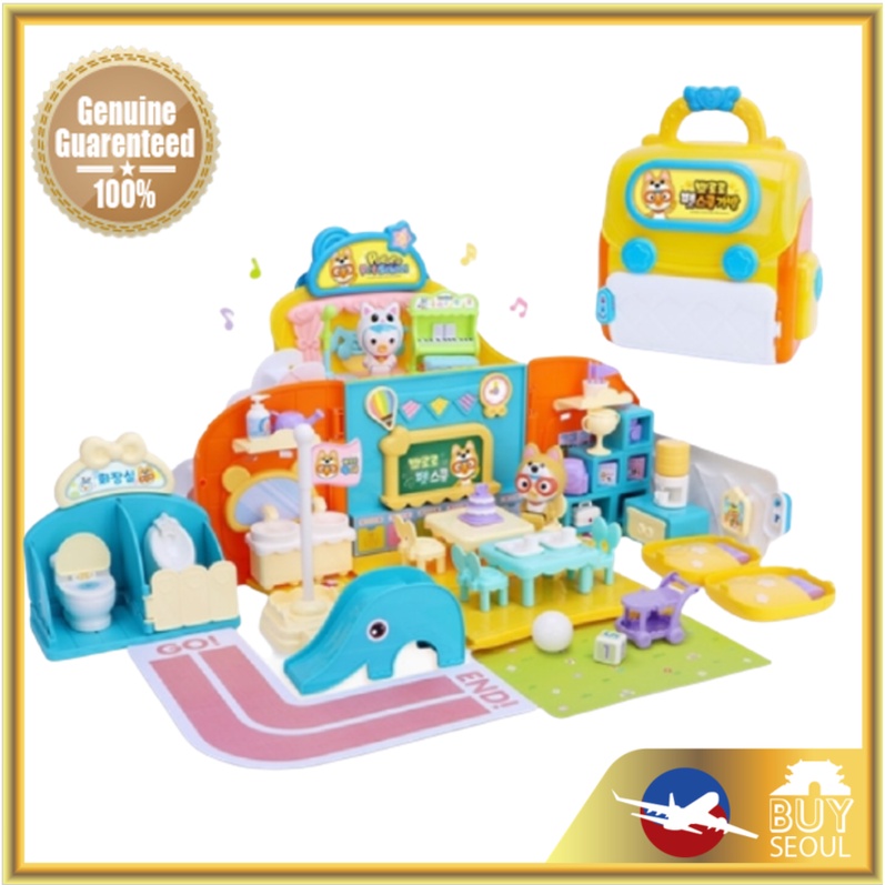 [Pororo the Little Penguin] School Role play toy Set from Korean ...