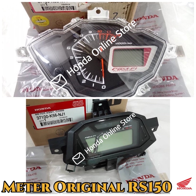 Meter Assy / Speedometer Honda RS150 RS150R V1 / V2 100% Honda Original ...