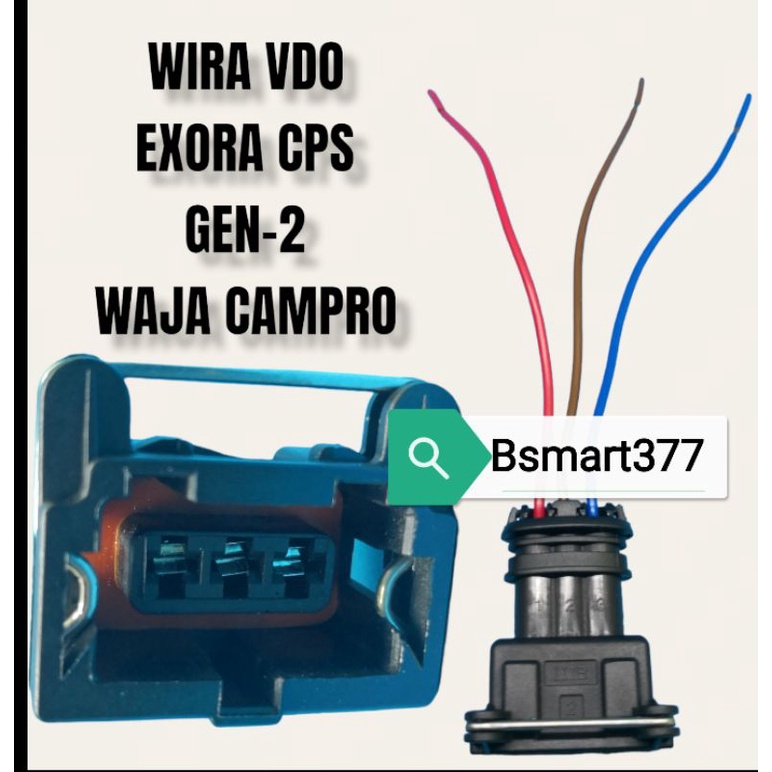 Proton wira vdo/gen-2/waja campro/exora cps plug coil socket ignition ...
