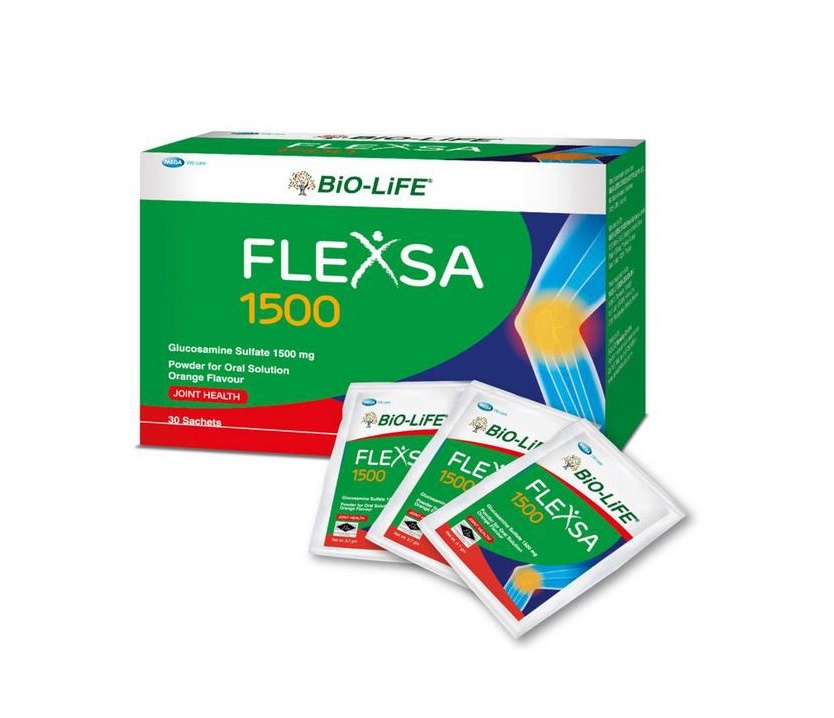 Flexsa 1500 (Glucosamine sulfate) 30 Sachets | Shopee Malaysia