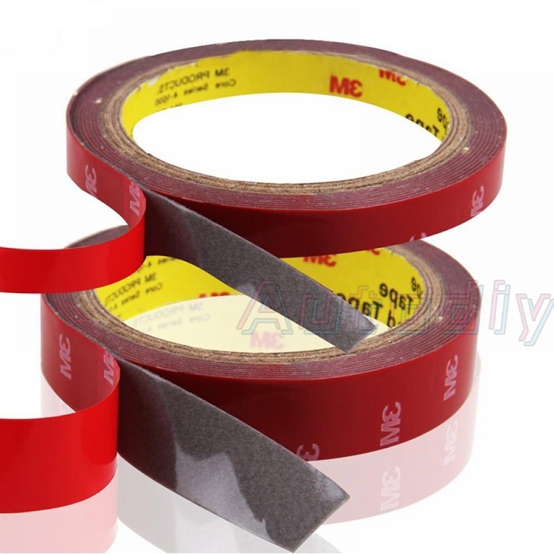 3M Auto Car Foam Double Sided Attachment Tape 10mm Length Double faced ...