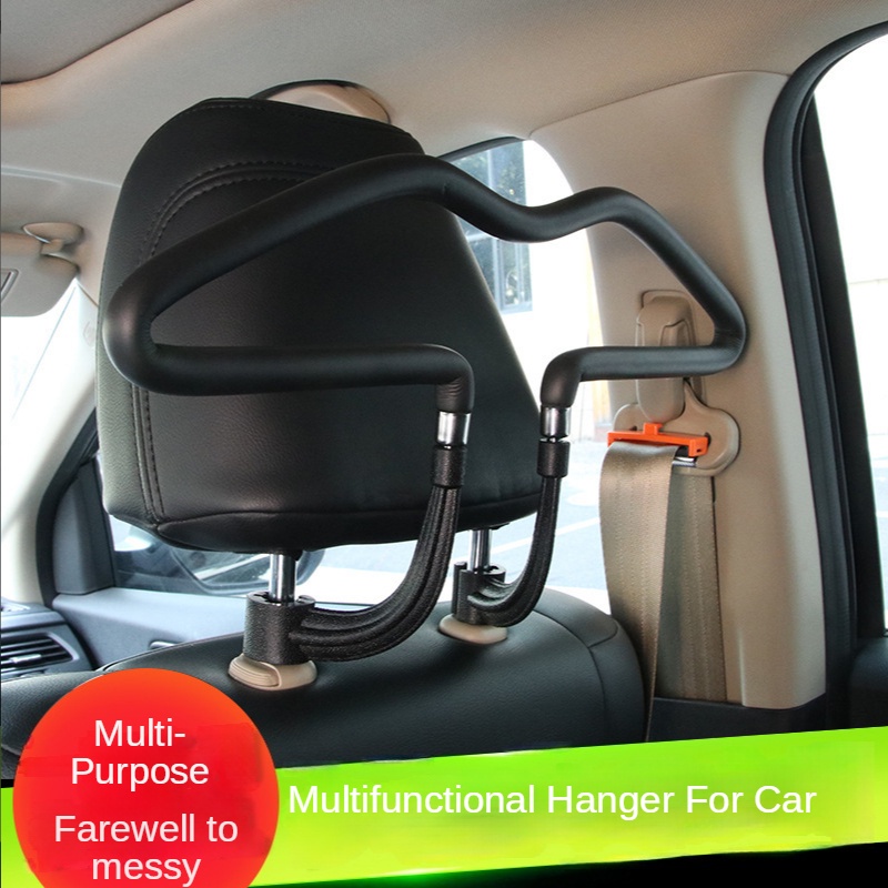 Universal Car Hanger Coat Clothes Back Seat Headrest Hangers Cloth ...