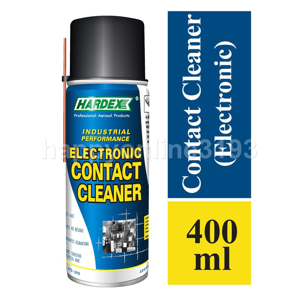 HARDEX Electronic Contact Cleaner (400ml) HD-390 Industrial Performance ...