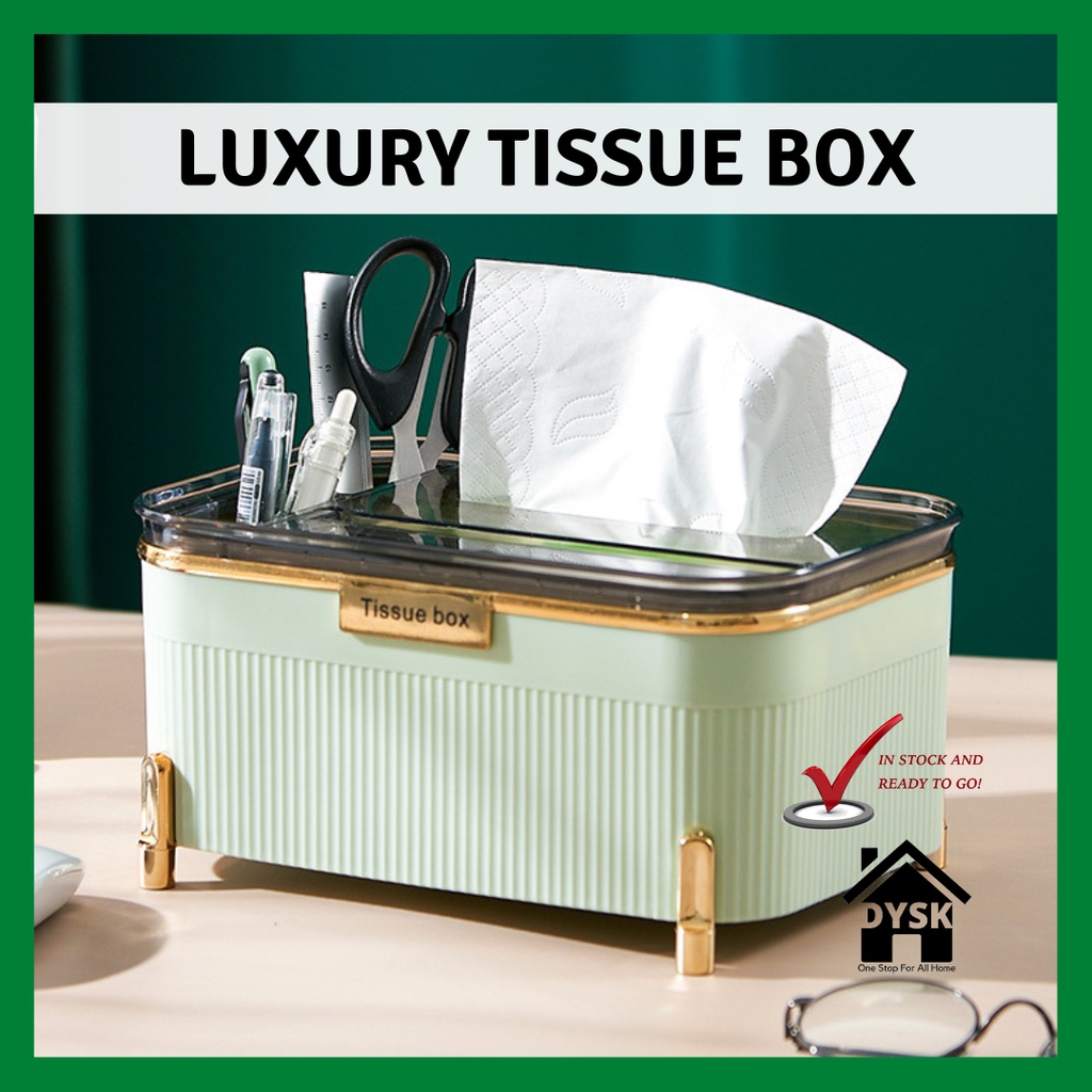 Luxury Tissue Box / Modern Style Tissue Box / Tissue Holder | Shopee ...