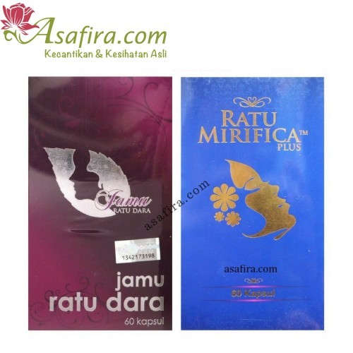 Beauty Garden Jamu Ratu Dara 60 Capsules + Ratu Mirifica Plus 60 ...