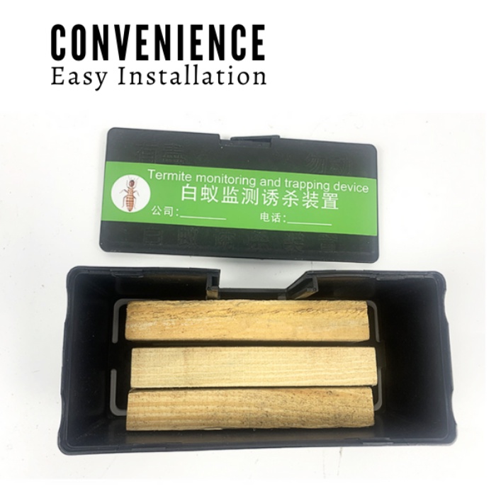 Kotak Umpan Anai-anai Kayu Indoor Termite Bait Box Wood Trap Termite ...