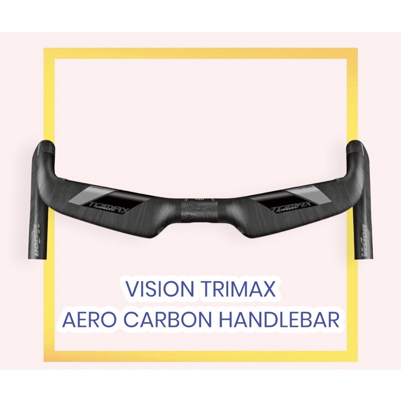 VISION TRIMAX CARBON AERO COMPACT HANDLEBARS Di2 READY INTERNAL CABLE ...