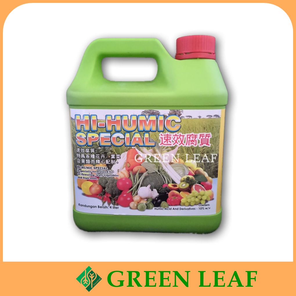 Hi-Humic Special 4L Humic Acid Baja Humik Asid 腐植酸 | Shopee Malaysia