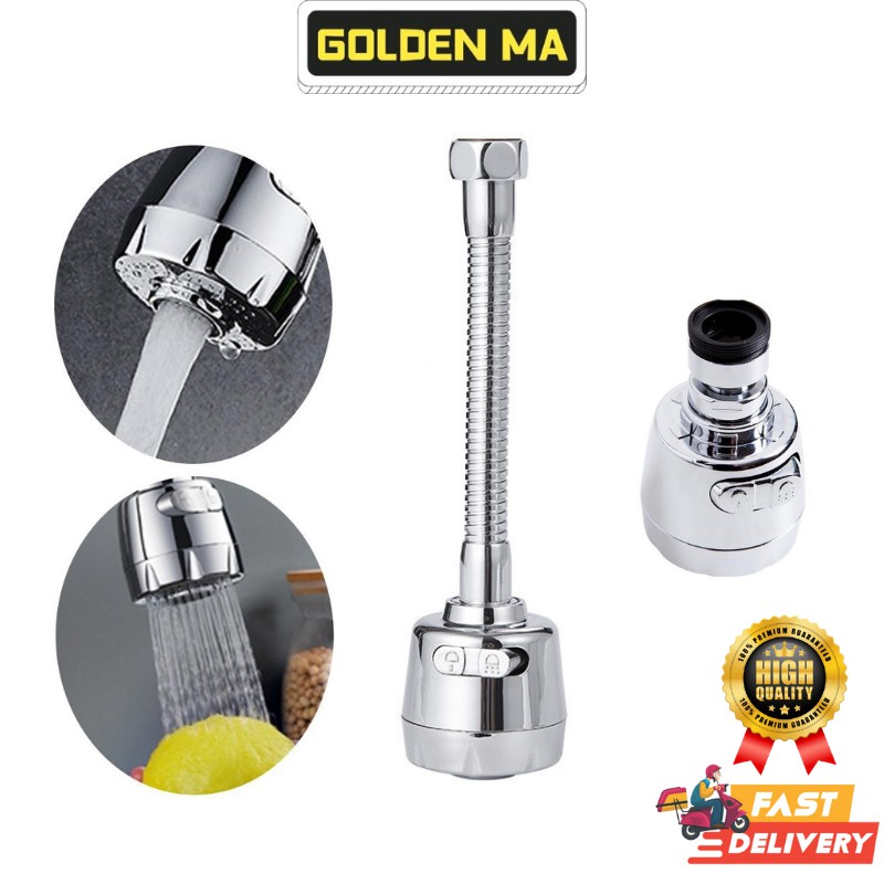 Adjustable 360° Water save anti splash rotatable Faucet shower water ...