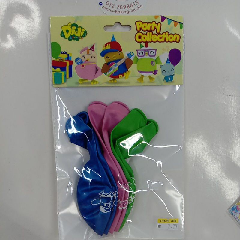 [Ready Stock] DIDI & FRIENDS 10 Pieces Cake Topper Original by Didi and ...