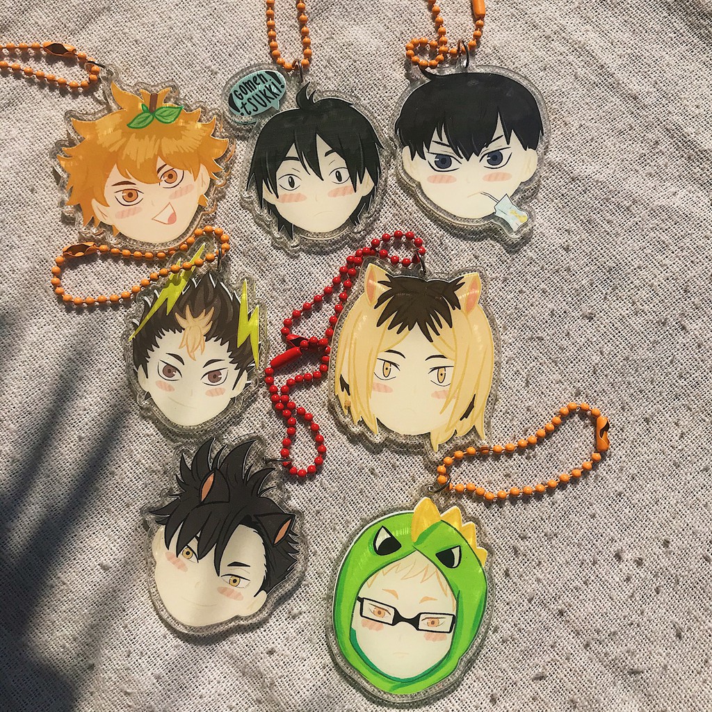 Haikyuu Face Keychain (Special Version) | Shopee Malaysia