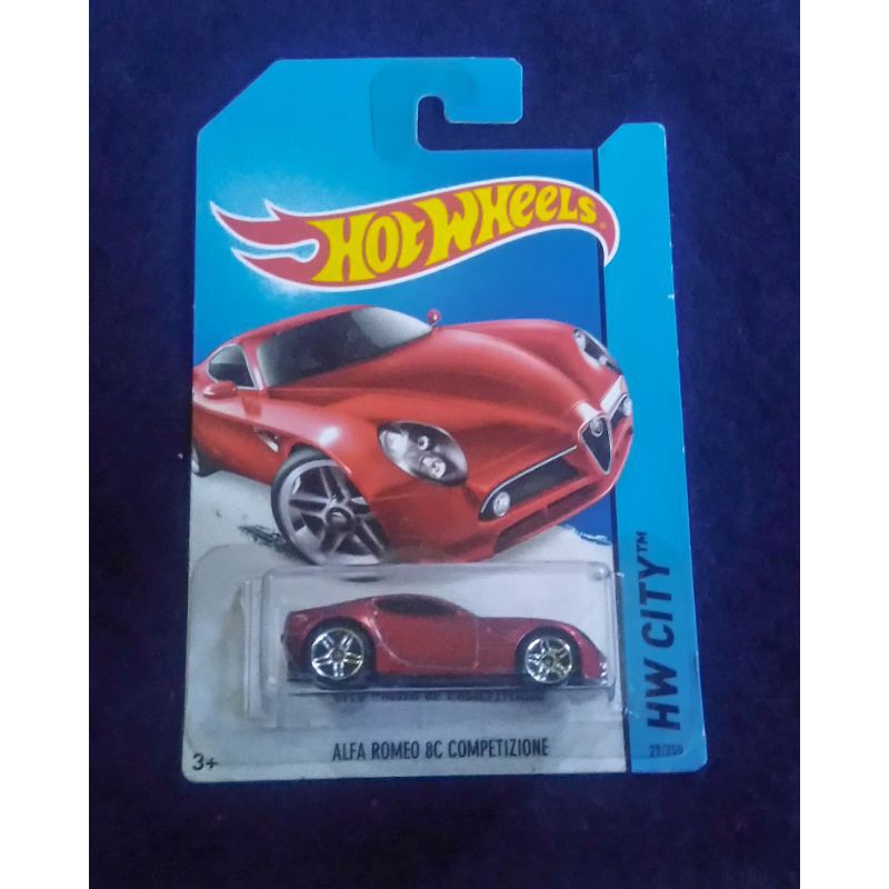 MERAH Diecast Hot Wheels Hotwheels HW City Alfa Romeo 8C Composite Red ...