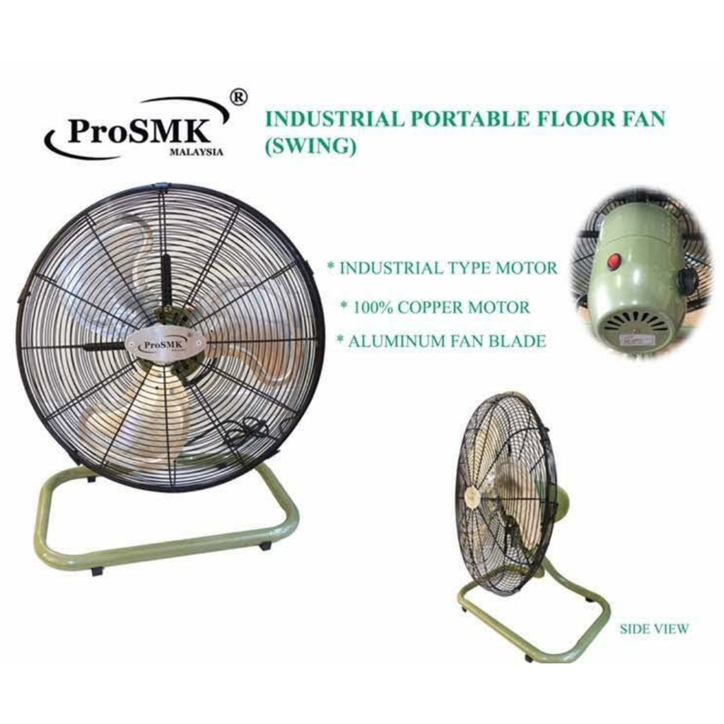 PRO-SMK 16"/18" Industrial Floor Fan(Angin Kuat) | Shopee Malaysia