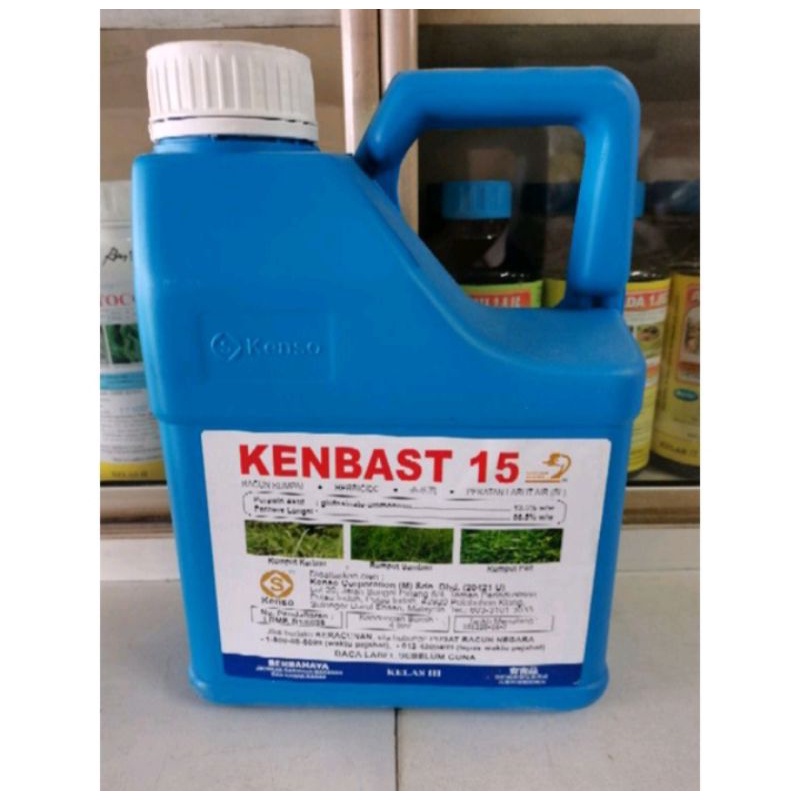 Kenbast 15 4L (sama dengan Basta) glufosinate ammonium 13.5% Racun ...