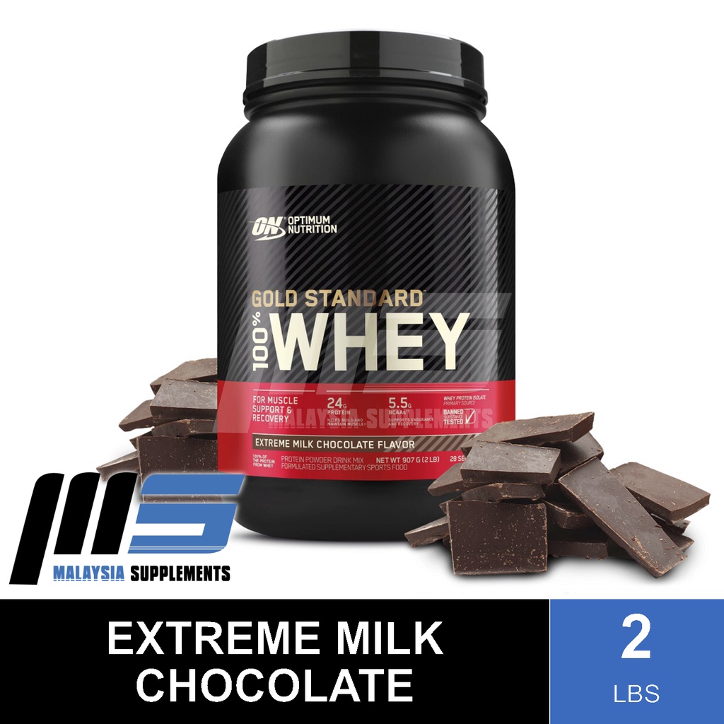 Optimum Nutrition Gold Standard Whey, 2lbs - 100% Whey Protein Powder ...