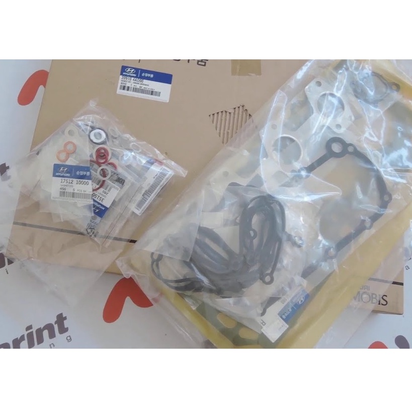 GENUINE OVERHAUL GASKET KIT - HYUNDAI STAREX A1 / KIA SORENTO BL 2.5CC ...