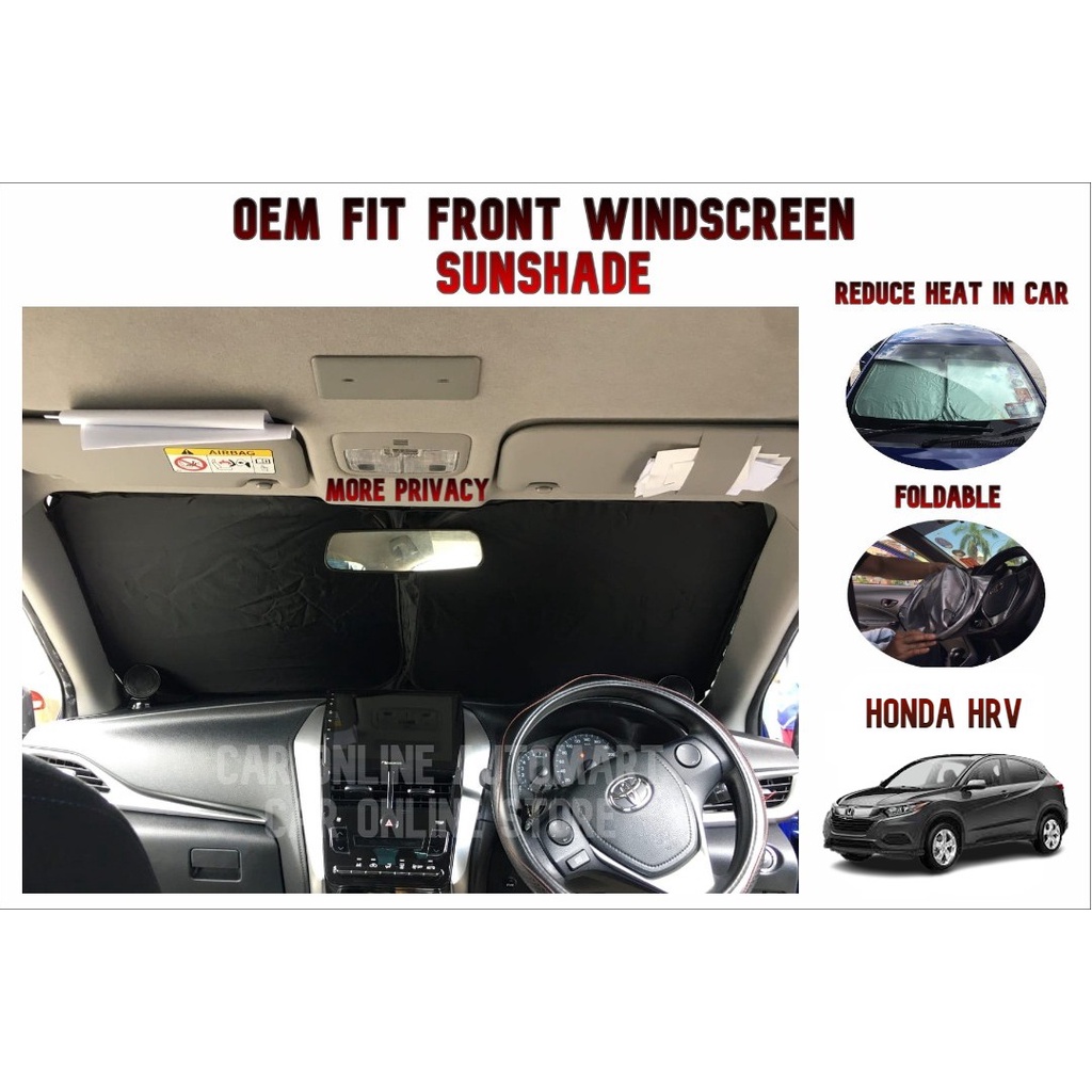 HONDA HRV 2015-2022 OEM Custom-Fit Car Front Windshield Foldable Reduce ...
