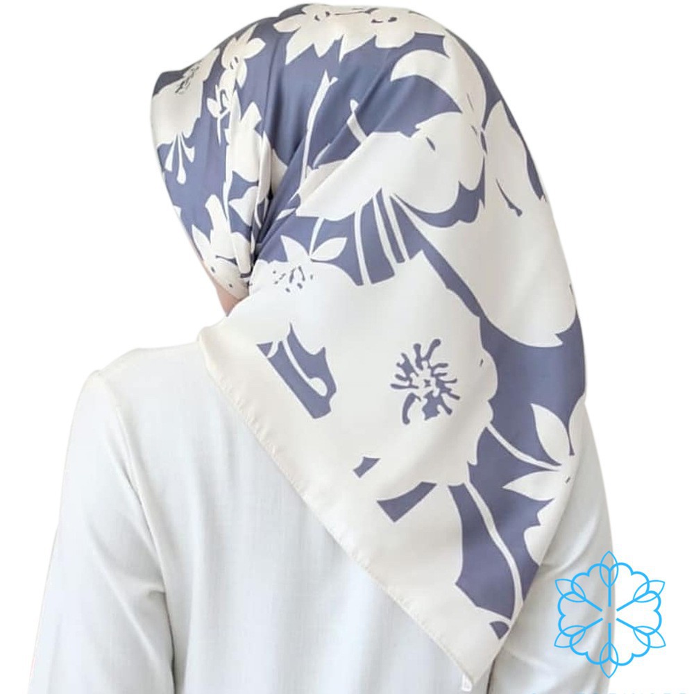 Forward Bawal Satin scarf Silk Shawl Printed bawalmurah tudung cantik ...