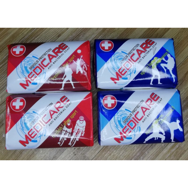 MEDICARE serious protection Antibacterial soap body bar soap 90g ...