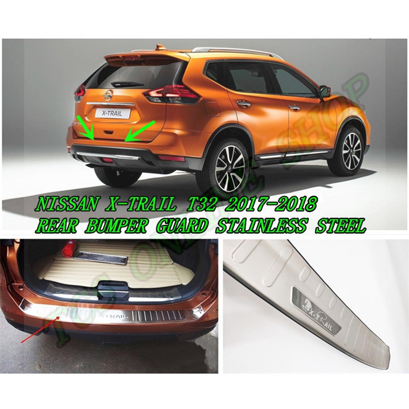 NISSAN XTRAIL (X-TRAIL) T32 2017-2022 X TRAIL Rear Bumper Guard Trunk ...