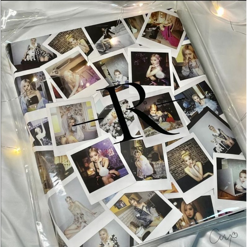 BLACKPINK ROSÉ FIRST SOLO ALBUM -R- SPECIAL EDITION CLEAR BAG | Shopee ...