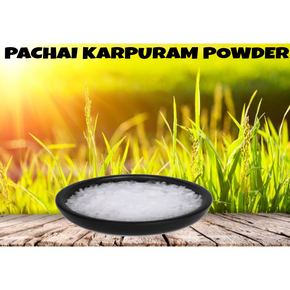 Pachai Karpuram Powder - 50g | Shopee Malaysia
