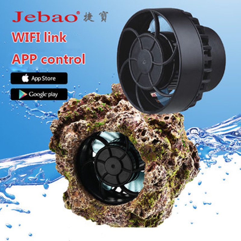 Jebao SW SLW SLW-M Series Wifi APP Control Aquarium Marine Tank Wave Maker Submersible Water ...