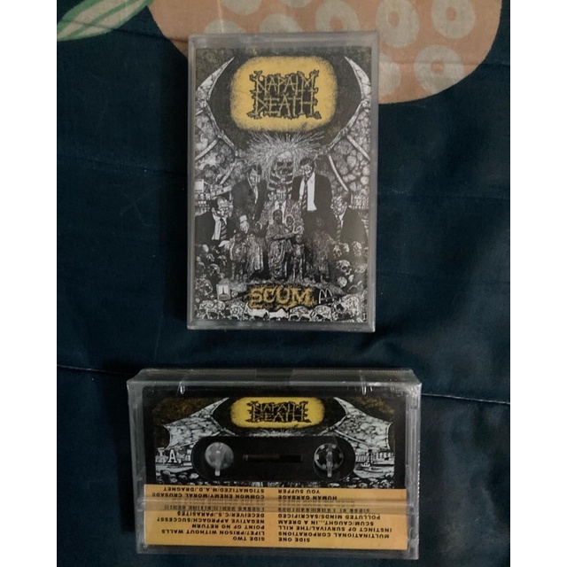 Napalm death cassette - scum | Shopee Malaysia