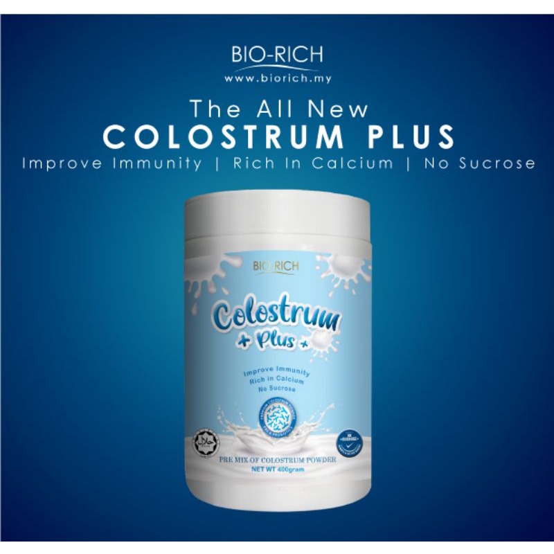 BIO RICH COLOSTRUM PLUS 400G | Shopee Malaysia
