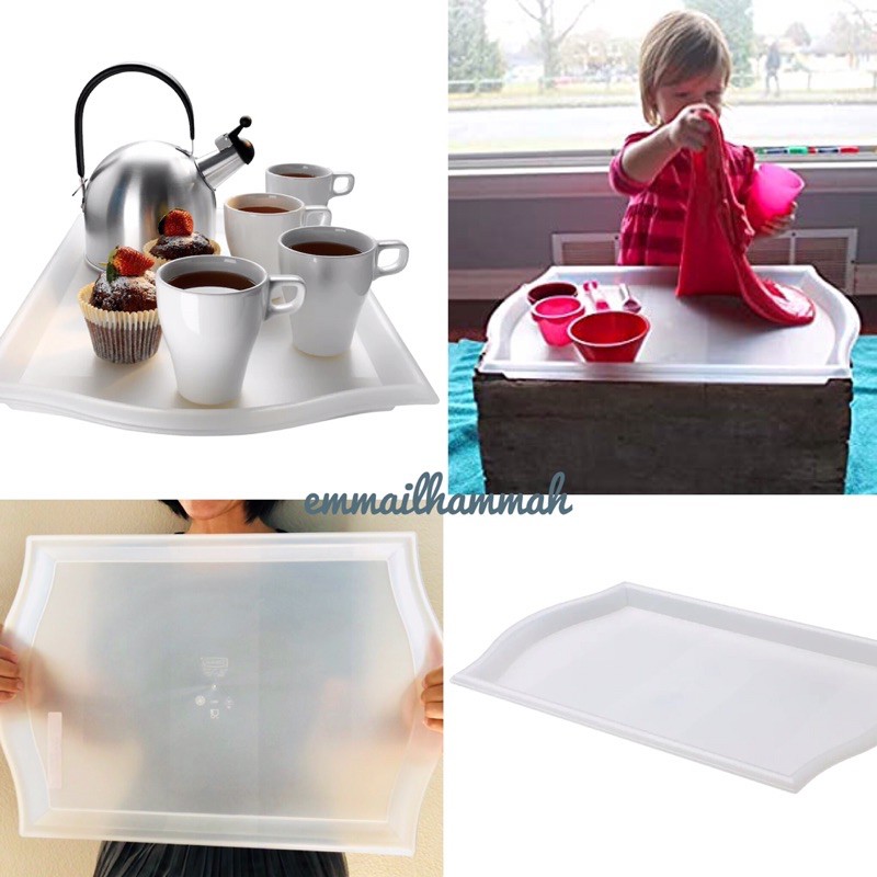 SMULA transparent tray 52x35cm | Shopee Malaysia